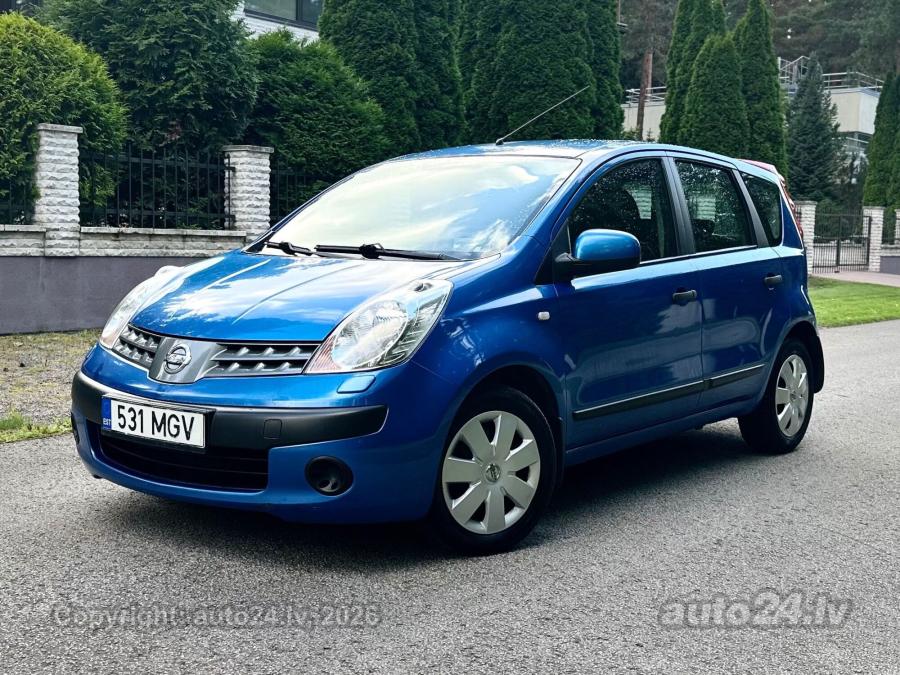 Blue Nissan Note 2007 in Tallinn, with an engine capacity of 1.40 L and mileage of 201 thousand km for 1990 €, photo 4 on AUTOMOTO.COM.LV