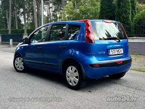 Blue Nissan Note 2007 in Tallinn, with an engine capacity of 1.40 L and mileage of 201 thousand km for 1990 €, photo 5 on AUTOMOTO.COM.LV