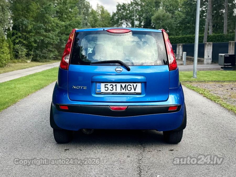 Blue Nissan Note 2007 in Tallinn, with an engine capacity of 1.40 L and mileage of 201 thousand km for 1990 €, photo 6 on AUTOMOTO.COM.LV