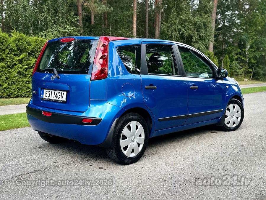 Blue Nissan Note 2007 in Tallinn, with an engine capacity of 1.40 L and mileage of 201 thousand km for 1990 €, photo 7 on AUTOMOTO.COM.LV
