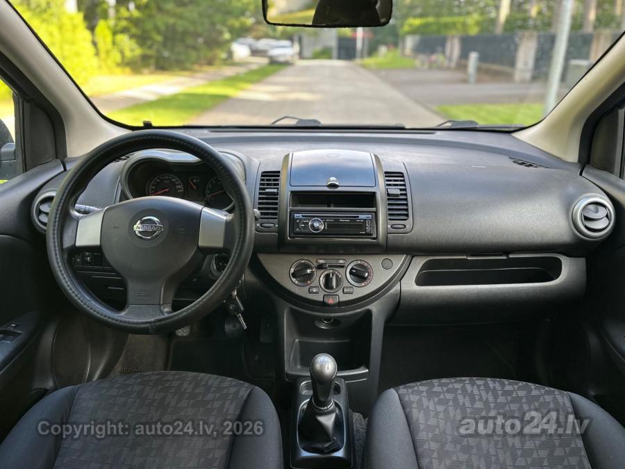 Blue Nissan Note 2007 in Tallinn, with an engine capacity of 1.40 L and mileage of 201 thousand km for 1990 €, photo 13 on AUTOMOTO.COM.LV