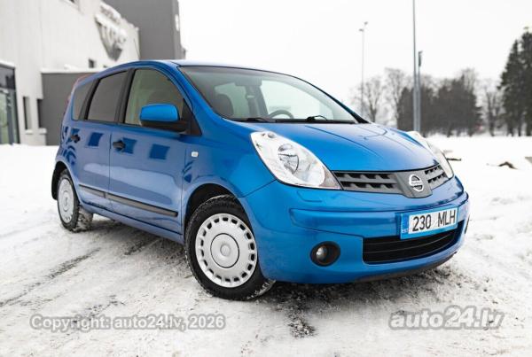 Blue Nissan Note 2008 in Tallinn, with an engine capacity of 1.40 L and mileage of 267 thousand km for 2190 €, photo 1 on AUTOMOTO.COM.LV