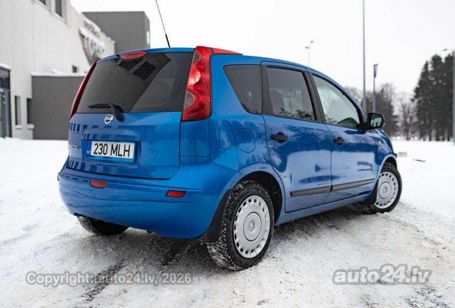 Zils Nissan Note 2008 Tallina, ar dzinēja tilpumu 1.40 L un nobraukumu 267 tūkst. km par 2190 €, foto 6 vietnē AUTOMOTO.COM.LV