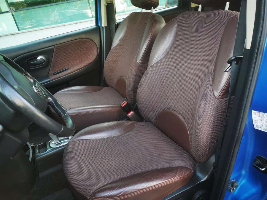 Zils Nissan Note 2008 Viļņa, ar dzinēja tilpumu 1.60 L un nobraukumu 2 tūkst. km par 3750 €, foto 6 vietnē AUTOMOTO.COM.LV