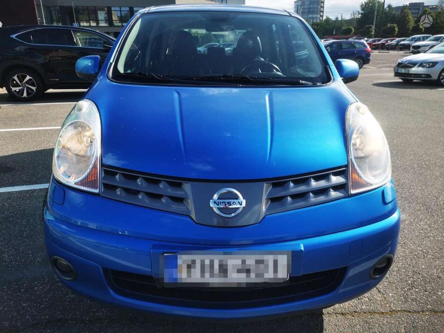 Zils Nissan Note 2008 Viļņa, ar dzinēja tilpumu 1.60 L un nobraukumu 2 tūkst. km par 3750 €, foto 10 vietnē AUTOMOTO.COM.LV