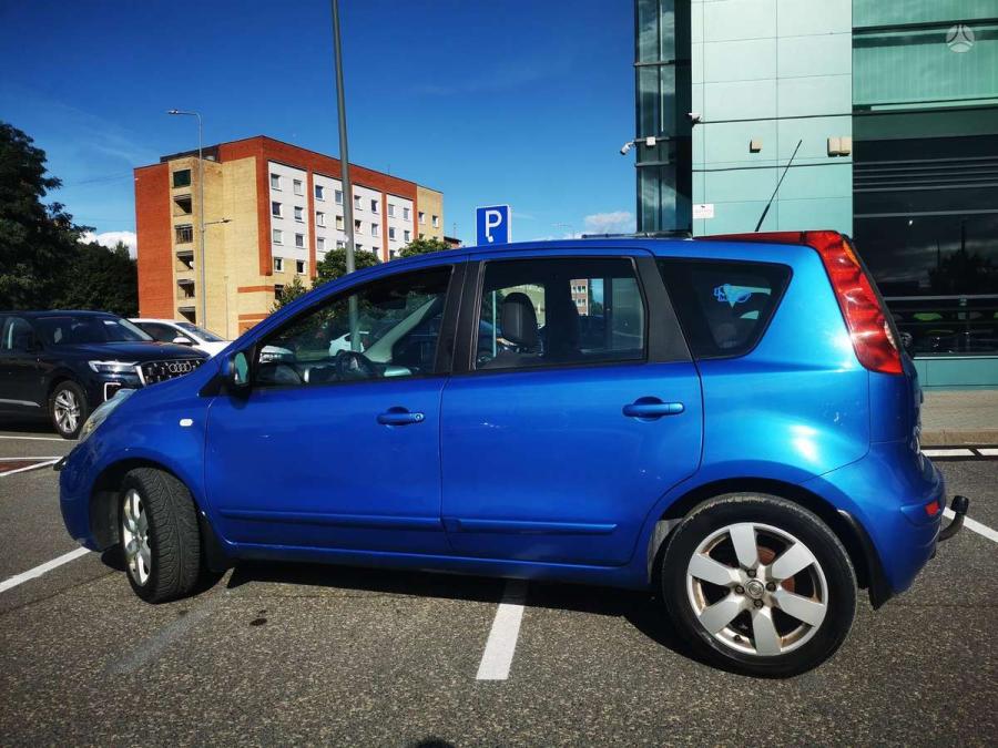 Zils Nissan Note 2008 Viļņa, ar dzinēja tilpumu 1.60 L un nobraukumu 2 tūkst. km par 3750 €, foto 14 vietnē AUTOMOTO.COM.LV