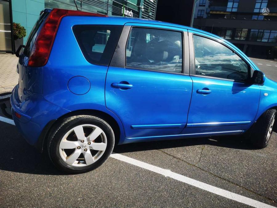 Zils Nissan Note 2008 Viļņa, ar dzinēja tilpumu 1.60 L un nobraukumu 2 tūkst. km par 3750 €, foto 15 vietnē AUTOMOTO.COM.LV