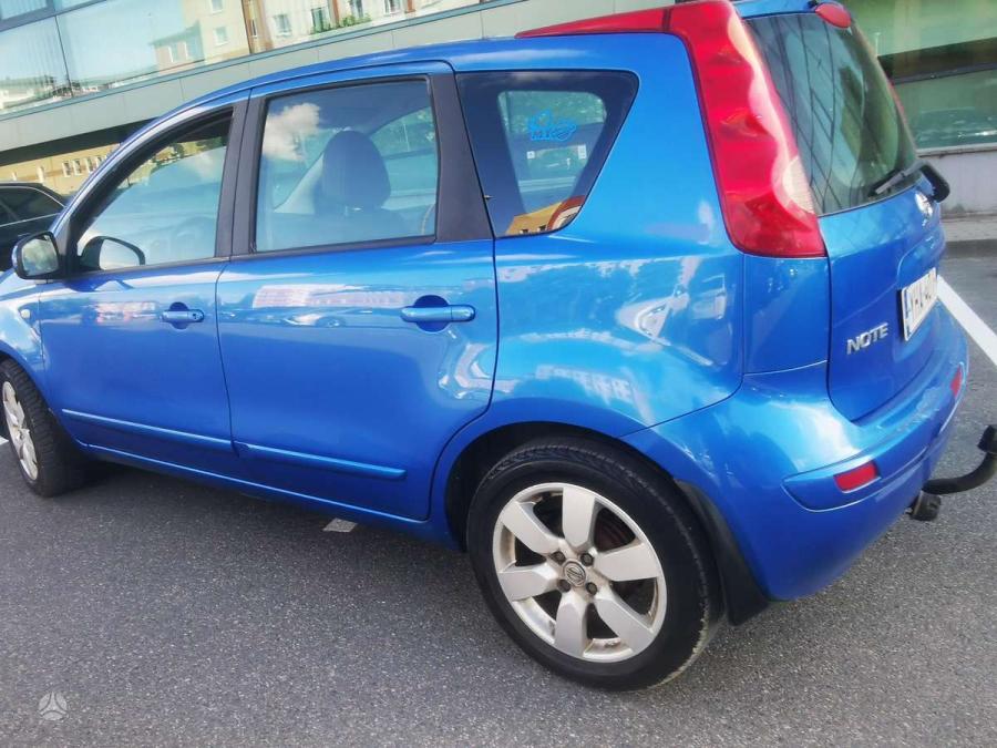 Zils Nissan Note 2008 Viļņa, ar dzinēja tilpumu 1.60 L un nobraukumu 249 tūkst. km par 3750 €, foto 11 vietnē AUTOMOTO.COM.LV