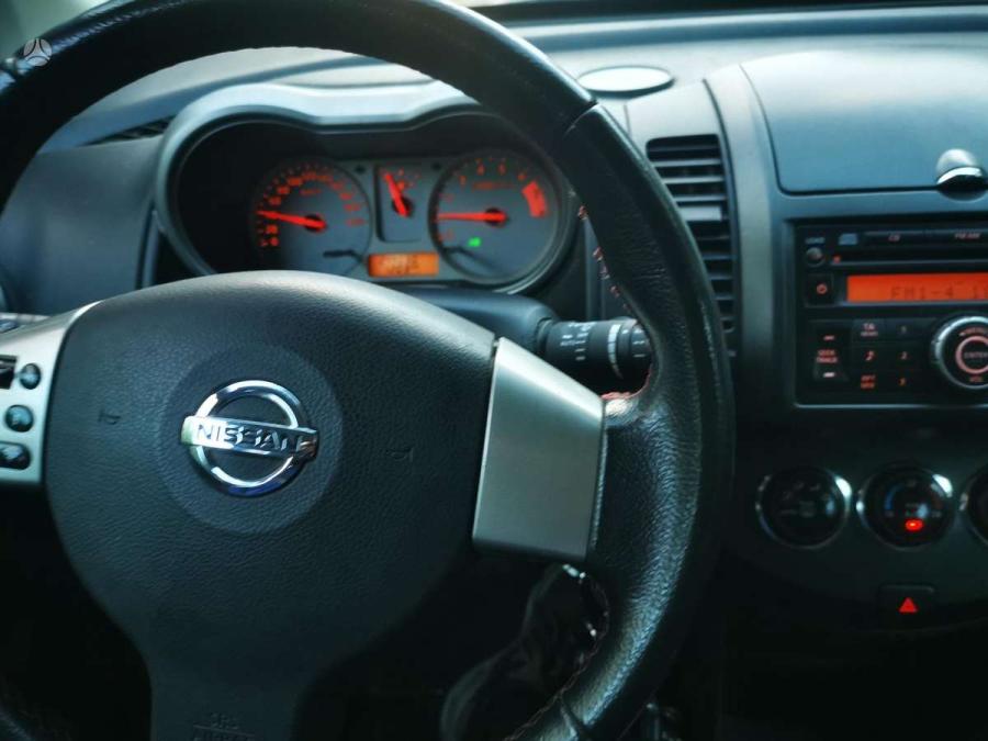 Zils Nissan Note 2008 Viļņa, ar dzinēja tilpumu 1.60 L un nobraukumu 249 tūkst. km par 3750 €, foto 20 vietnē AUTOMOTO.COM.LV