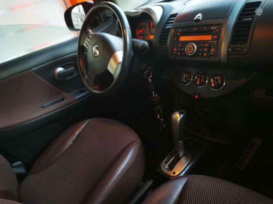 Zils Nissan Note 2008 Viļņa, ar dzinēja tilpumu 1.60 L un nobraukumu 249 tūkst. km par 3650 €, foto 18 vietnē AUTOMOTO.COM.LV