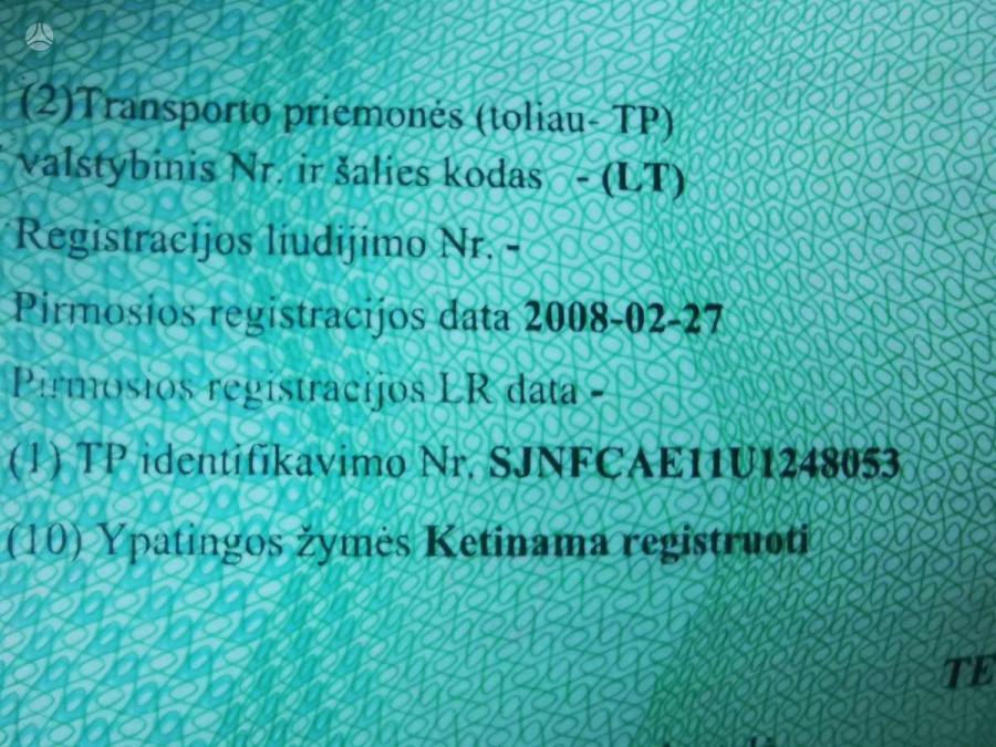 Синий Ниссан Ноут 2008 в Вильнюс, объемом двигателя 1.60 л и пробегом 249 тыс. км за 3650 €, фото 25 на AUTOMOTO.COM.LV