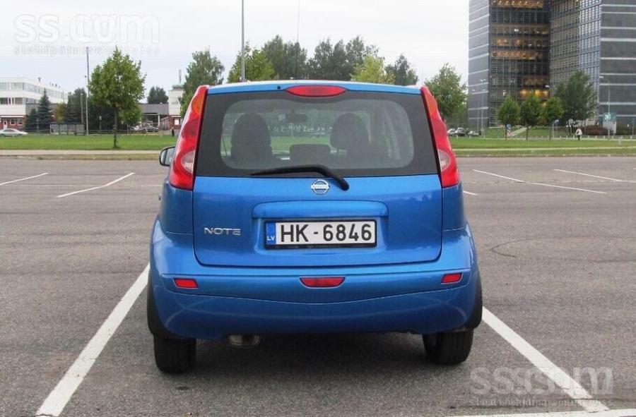 Zils Nissan Note 2010 Rīga, ar dzinēja tilpumu 1.60 L un nobraukumu 311 tūkst. km par 2650 €, foto 4 vietnē AUTOMOTO.COM.LV
