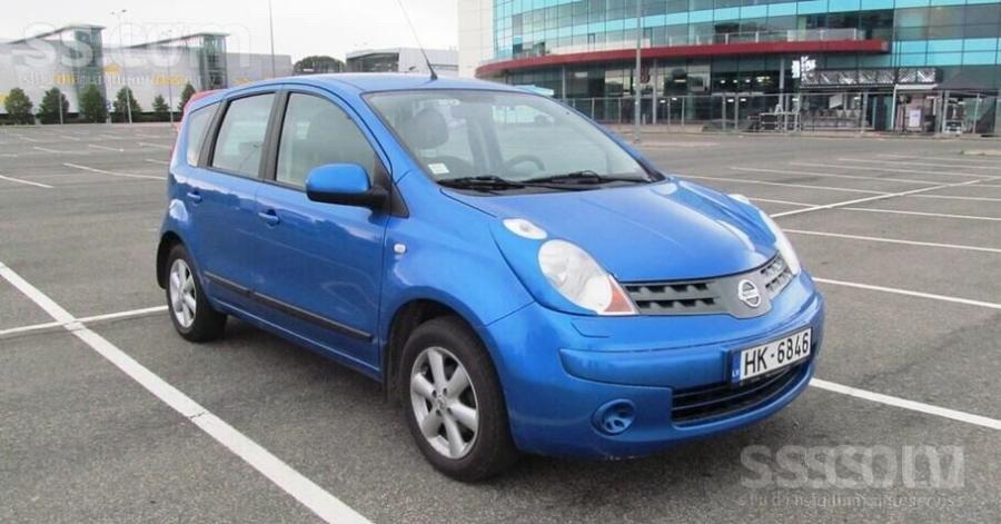 Zils Nissan Note 2010 Rīga, ar dzinēja tilpumu 1.60 L un nobraukumu 311 tūkst. km par 2650 €, foto 7 vietnē AUTOMOTO.COM.LV