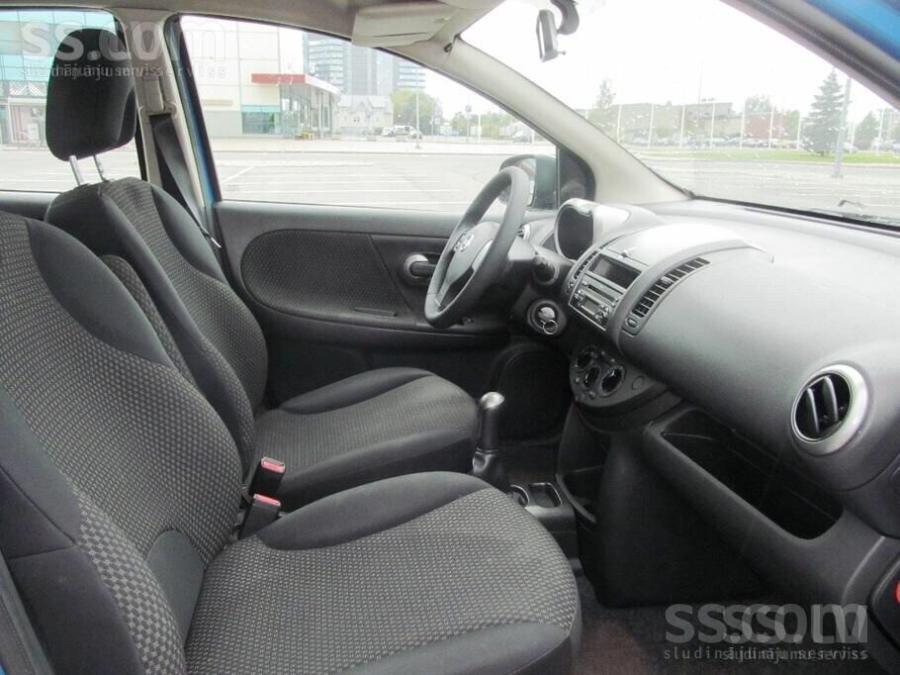 Zils Nissan Note 2010 Rīga, ar dzinēja tilpumu 1.60 L un nobraukumu 311 tūkst. km par 2650 €, foto 10 vietnē AUTOMOTO.COM.LV