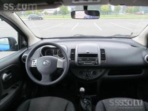 Zils Nissan Note 2010 Rīga, ar dzinēja tilpumu 1.60 L un nobraukumu 311 tūkst. km par 2650 €, foto 13 vietnē AUTOMOTO.COM.LV