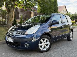 Blue Nissan Note 2010 in Vilnius, with an engine capacity of 1.60 L and mileage of 265 thousand km for 3450 €, photo  on AUTOMOTO.COM.LV