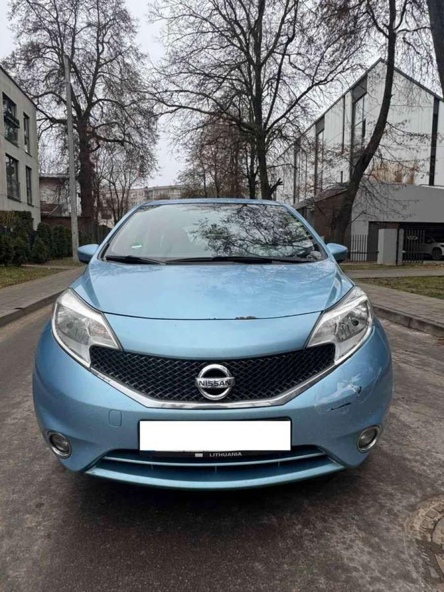 Blue Nissan Note 2014 in Vilnius, with an engine capacity of 1.46 L and mileage of 223 thousand km for 2950 €, photo 2 on AUTOMOTO.COM.LV