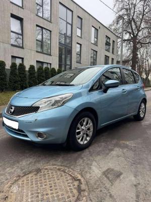 Blue Nissan Note 2014 in Vilnius, with an engine capacity of 1.46 L and mileage of 223 thousand km for 2950 €, photo 3 on AUTOMOTO.COM.LV