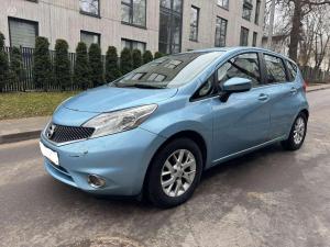 Blue Nissan Note 2014 in Vilnius, with an engine capacity of 1.46 L and mileage of 223 thousand km for 2950 €, photo 9 on AUTOMOTO.COM.LV