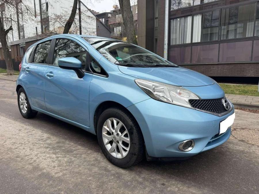 Blue Nissan Note 2014 in Vilnius, with an engine capacity of 1.46 L and mileage of 223 thousand km for 2950 €, photo 11 on AUTOMOTO.COM.LV