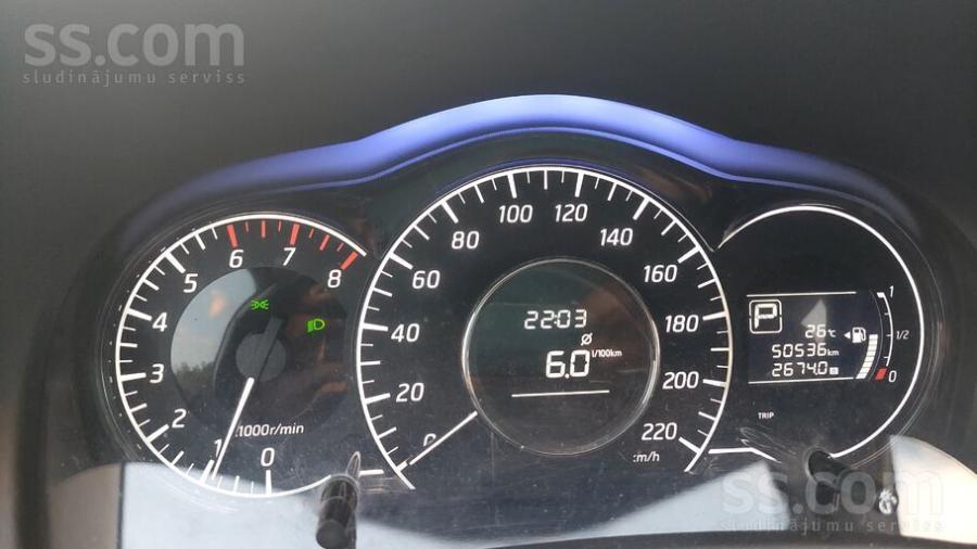 Zils Nissan Note 2016 Liepāja, ar dzinēja tilpumu 1.20 L un nobraukumu 51 tūkst. km par 5550 €, foto 7 vietnē AUTOMOTO.COM.LV