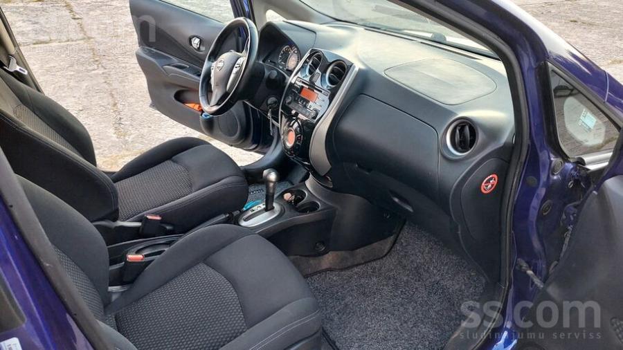 Zils Nissan Note 2016 Liepāja, ar dzinēja tilpumu 1.20 L un nobraukumu 51 tūkst. km par 5550 €, foto 9 vietnē AUTOMOTO.COM.LV