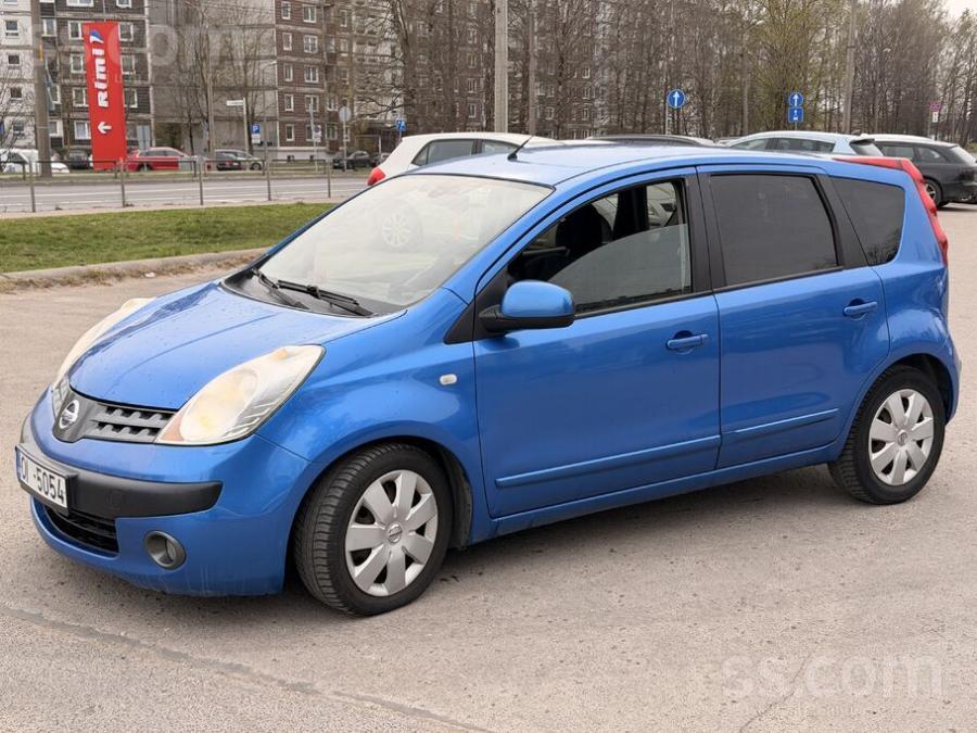 Zils Nissan Note 2006 Rīga, ar dzinēja tilpumu 1.50 L un nobraukumu 350 tūkst. km par 1750 €, foto 1 vietnē AUTOMOTO.COM.LV