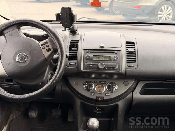Blue Nissan Note 2006 in Riga, with an engine capacity of 1.50 L and mileage of 350 thousand km for 1750 €, photo 7 on AUTOMOTO.COM.LV