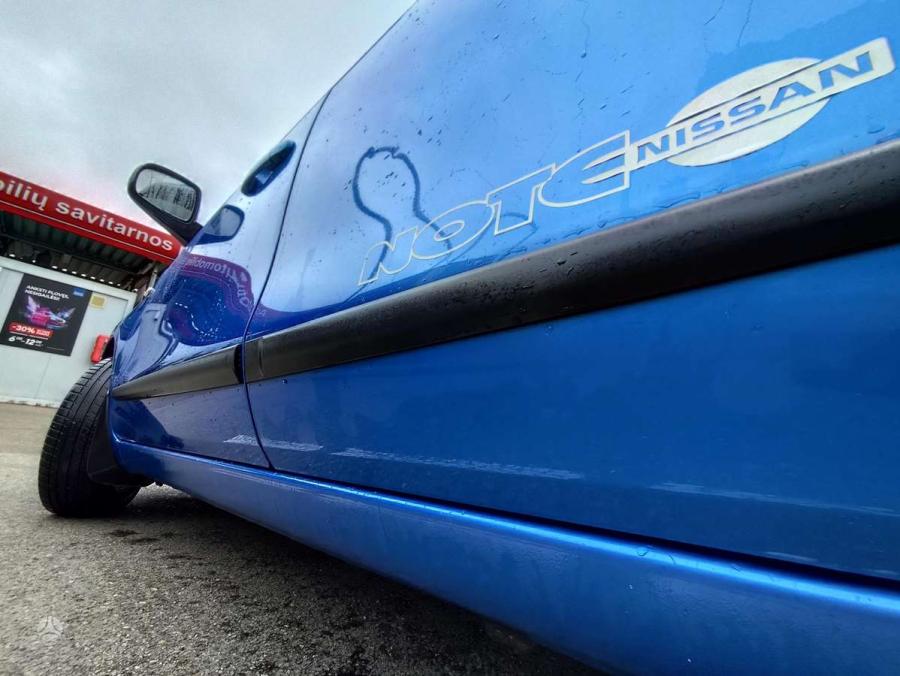 Zils Nissan Note 2006 Viļņa, ar dzinēja tilpumu 1.60 L un nobraukumu 289 tūkst. km par 2250 €, foto 14 vietnē AUTOMOTO.COM.LV