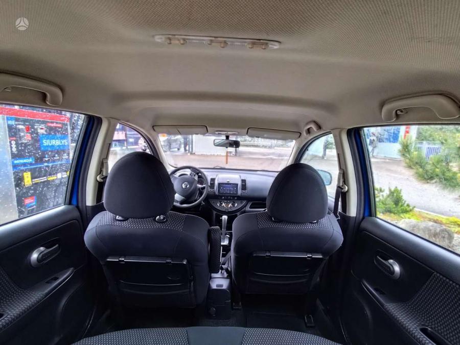 Zils Nissan Note 2006 Viļņa, ar dzinēja tilpumu 1.60 L un nobraukumu 289 tūkst. km par 2250 €, foto 16 vietnē AUTOMOTO.COM.LV