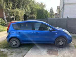 Blue Nissan Note 2007 in Siauliai, with an engine capacity of 1.40 L and mileage of 220 thousand km for 1500 €, photo 3 on AUTOMOTO.COM.LV