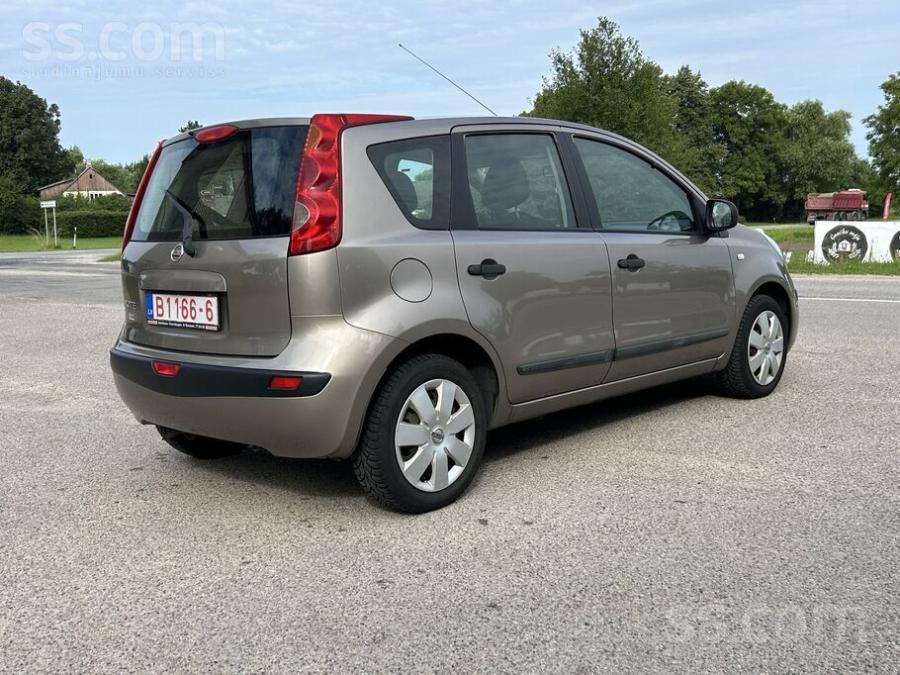 Brūns Nissan Note 2006 Liepāja, ar dzinēja tilpumu 1.60 L un nobraukumu 223 tūkst. km par 2850 €, foto 7 vietnē AUTOMOTO.COM.LV