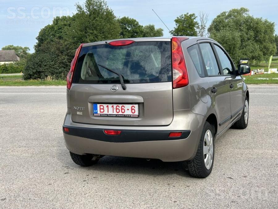 Brūns Nissan Note 2006 Liepāja, ar dzinēja tilpumu 1.60 L un nobraukumu 223 tūkst. km par 2850 €, foto 8 vietnē AUTOMOTO.COM.LV