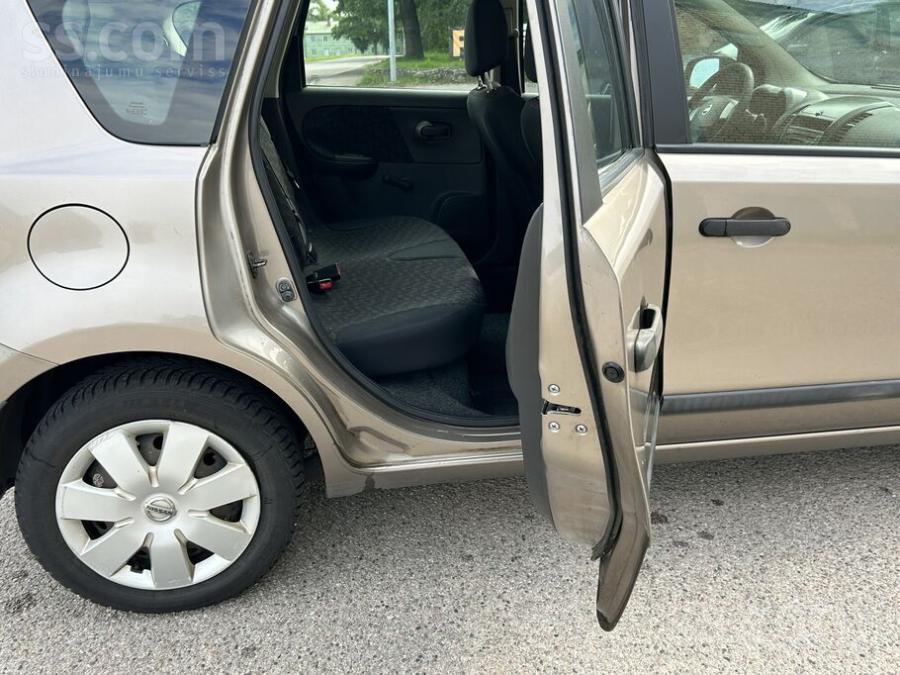 Brūns Nissan Note 2006 Liepāja, ar dzinēja tilpumu 1.60 L un nobraukumu 223 tūkst. km par 2850 €, foto 11 vietnē AUTOMOTO.COM.LV