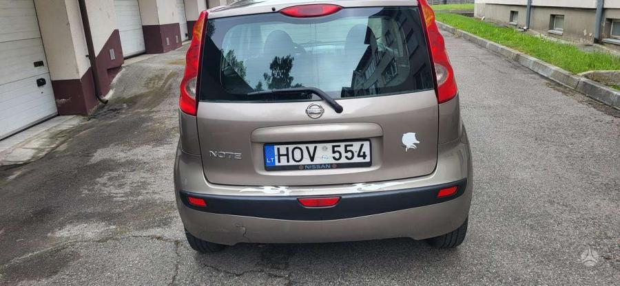 Brūns Nissan Note 2006 Klaipėda, ar dzinēja tilpumu 1.39 L un nobraukumu 251 tūkst. km par 1250 €, foto 3 vietnē AUTOMOTO.COM.LV