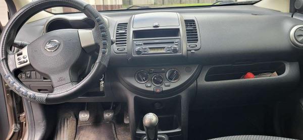 Brown Nissan Note 2006 in Klaipeda, with an engine capacity of 1.39 L and mileage of 251 thousand km for 1250 €, photo 5 on AUTOMOTO.COM.LV