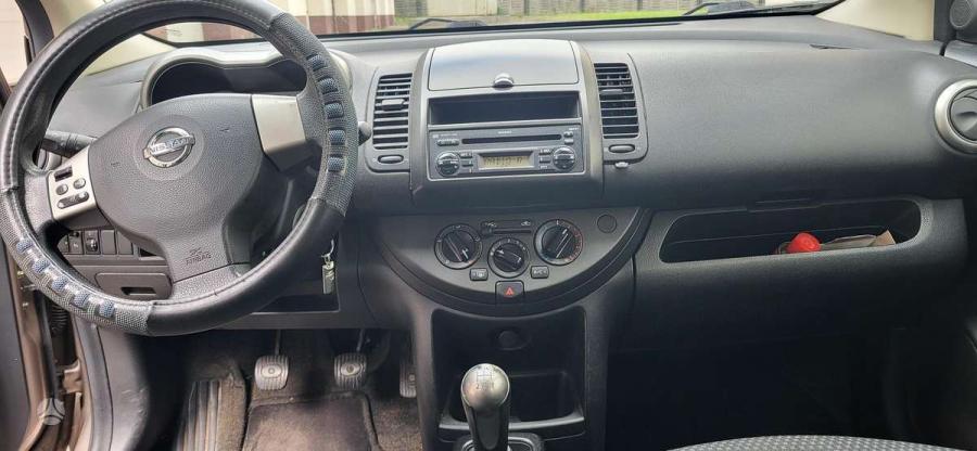 Brūns Nissan Note 2006 Klaipėda, ar dzinēja tilpumu 1.39 L un nobraukumu 251 tūkst. km par 1250 €, foto 6 vietnē AUTOMOTO.COM.LV