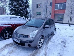 Brown Nissan Note 2007 in Prienai, with an engine capacity of 1.39 L and mileage of 400 thousand km for 1200 €, photo  on AUTOMOTO.COM.LV