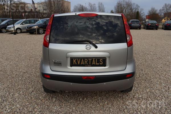 Brown Nissan Note 2007 in Gulbene, with an engine capacity of 1.60 L and mileage of 157 thousand km for 2890 €, photo 6 on AUTOMOTO.COM.LV