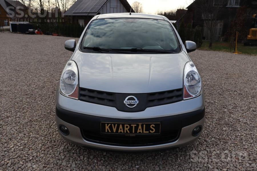 Brown Nissan Note 2007 in Riga, with an engine capacity of 1.60 L and mileage of 157 thousand km for 2890 €, photo 4 on AUTOMOTO.COM.LV