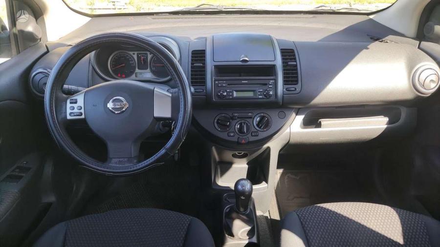 Brown Nissan Note 2007 in Klaipeda, with an engine capacity of 1.46 L and mileage of 287 thousand km for 850 €, photo 16 on AUTOMOTO.COM.LV