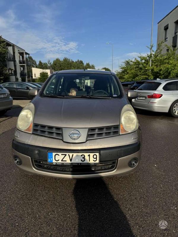 Brūns Nissan Note 2007 Viļņa, ar dzinēja tilpumu 1.39 L un nobraukumu 250 tūkst. km par 650 €, foto 1 vietnē AUTOMOTO.COM.LV
