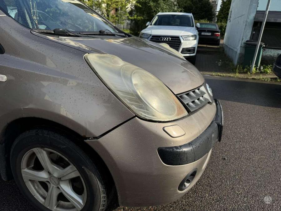 Brūns Nissan Note 2007 Viļņa, ar dzinēja tilpumu 1.39 L un nobraukumu 250 tūkst. km par 650 €, foto 5 vietnē AUTOMOTO.COM.LV