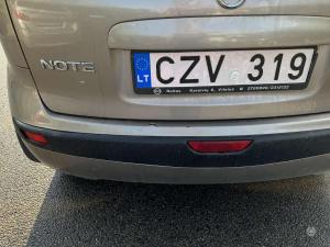 Brūns Nissan Note 2007 Viļņa, ar dzinēja tilpumu 1.39 L un nobraukumu 250 tūkst. km par 650 €, foto 10 vietnē AUTOMOTO.COM.LV