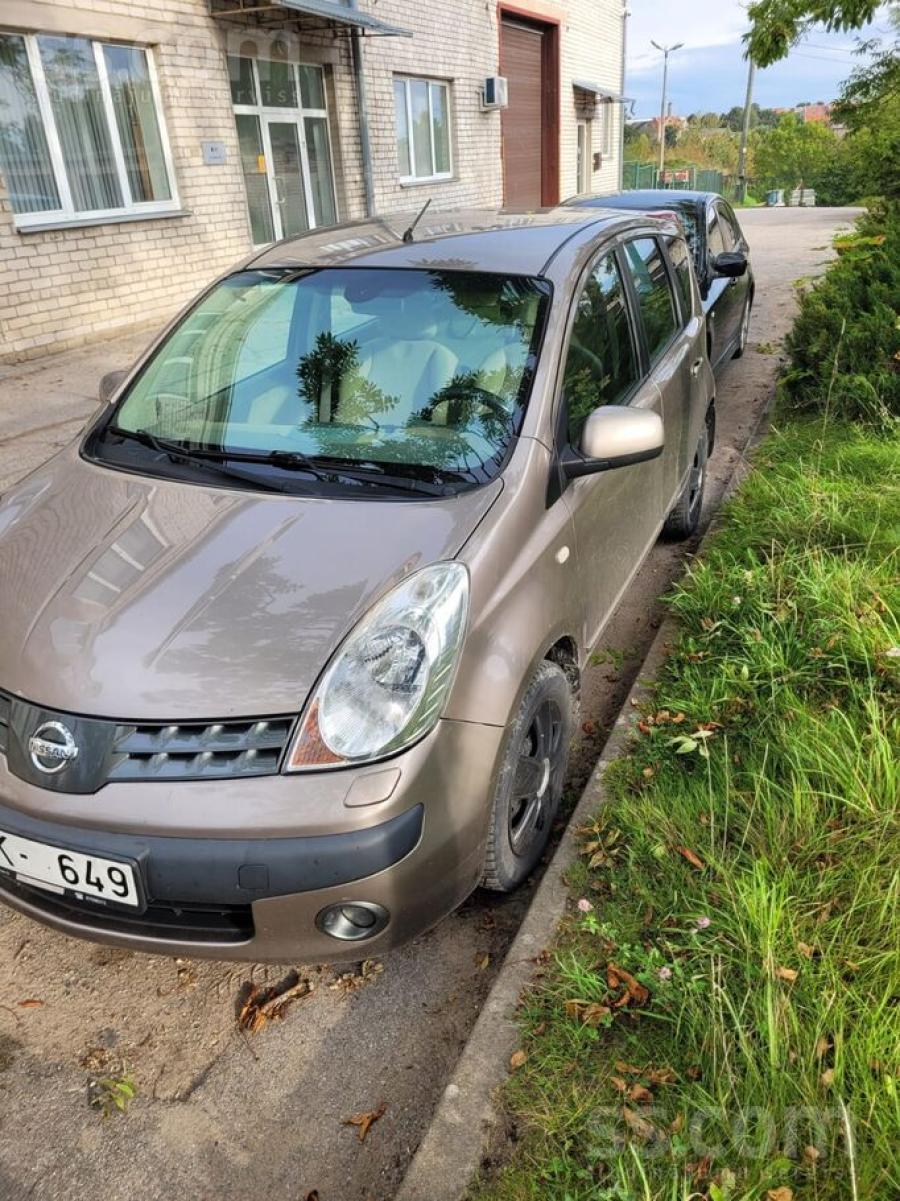 Brūns Nissan Note 2007 Tukums, ar dzinēja tilpumu 1.60 L un nobraukumu 240 tūkst. km par 2000 €, foto 3 vietnē AUTOMOTO.COM.LV