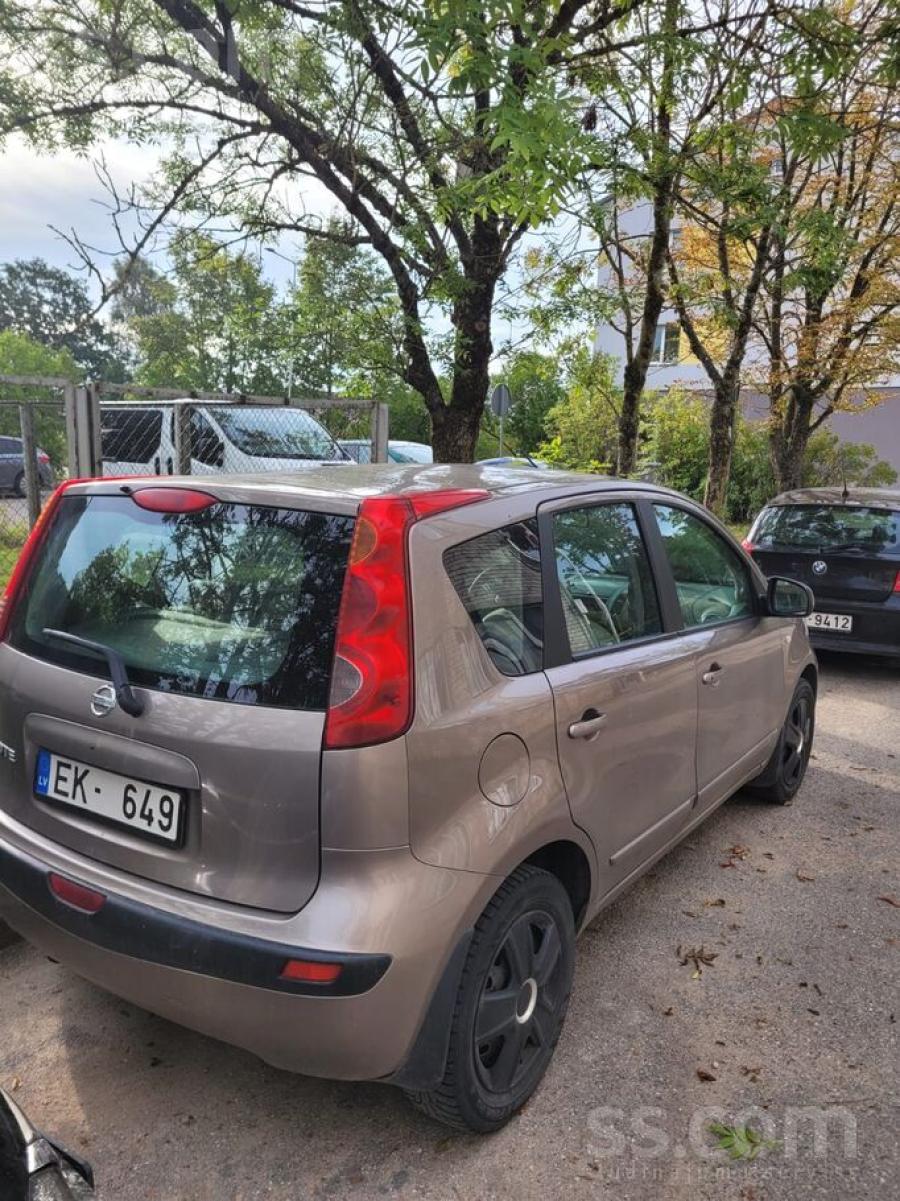 Brūns Nissan Note 2007 Tukums, ar dzinēja tilpumu 1.60 L un nobraukumu 240 tūkst. km par 2000 €, foto 5 vietnē AUTOMOTO.COM.LV