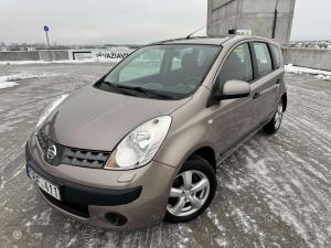 Brown Nissan Note 2008 in Vilnius, with an engine capacity of 1.60 L and mileage of 148 thousand km for 2950 €, photo 2 on AUTOMOTO.COM.LV