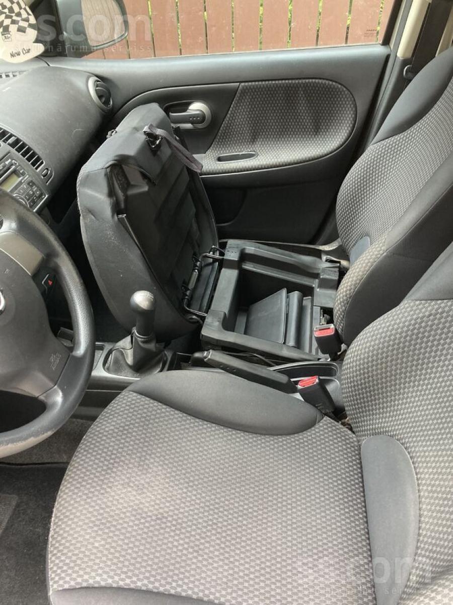 Brown Nissan Note 2008 in Riga, with an engine capacity of 1.50 L and mileage of 251 thousand km for 1800 €, photo 6 on AUTOMOTO.COM.LV