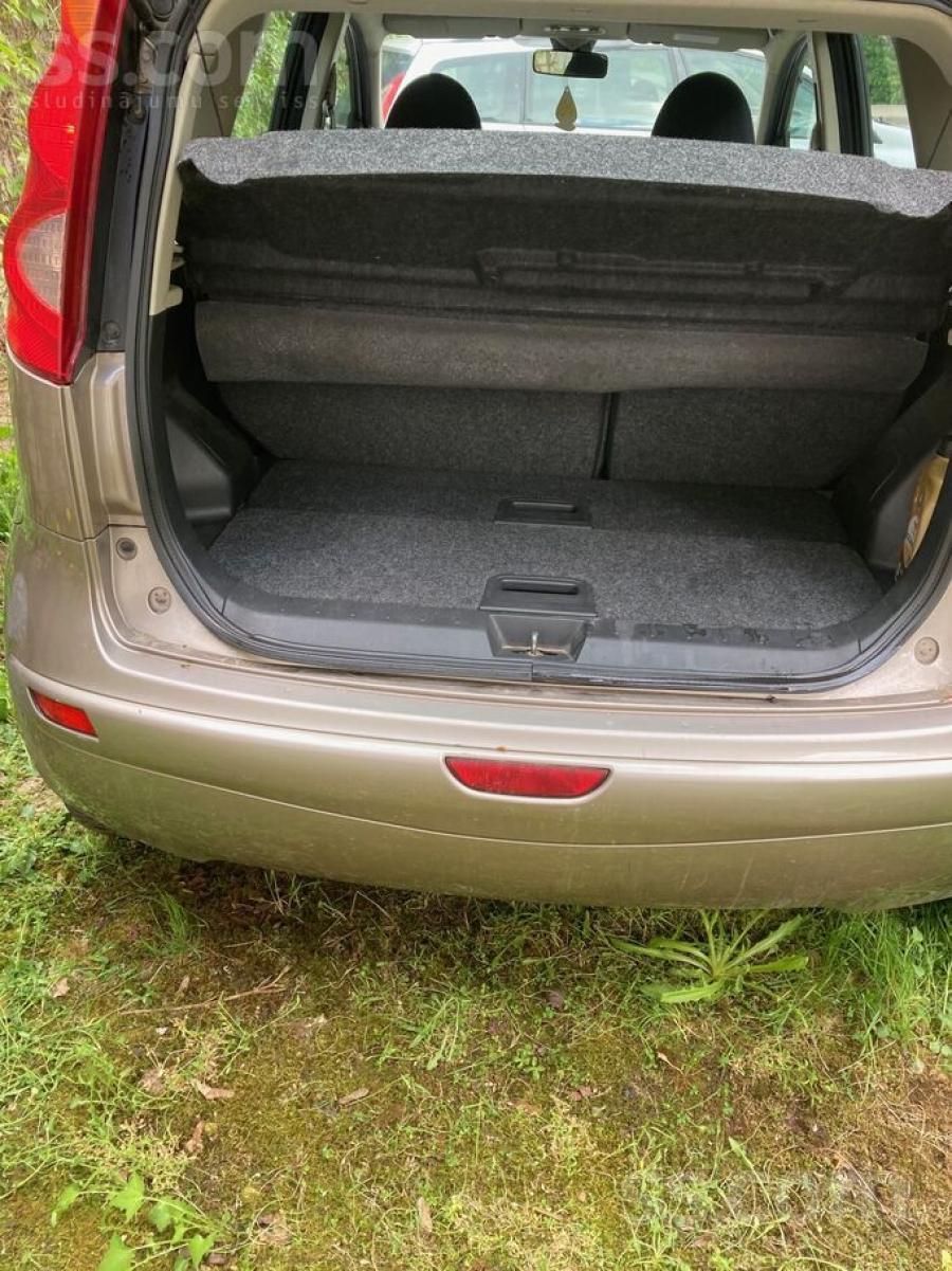 Brown Nissan Note 2008 in Riga, with an engine capacity of 1.50 L and mileage of 251 thousand km for 1800 €, photo 12 on AUTOMOTO.COM.LV