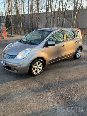 Brūns Nissan Note 2008 Rīga, ar dzinēja tilpumu 1.50 L un nobraukumu 250 tūkst. km par 1400 €, foto  vietnē AUTOMOTO.COM.LV